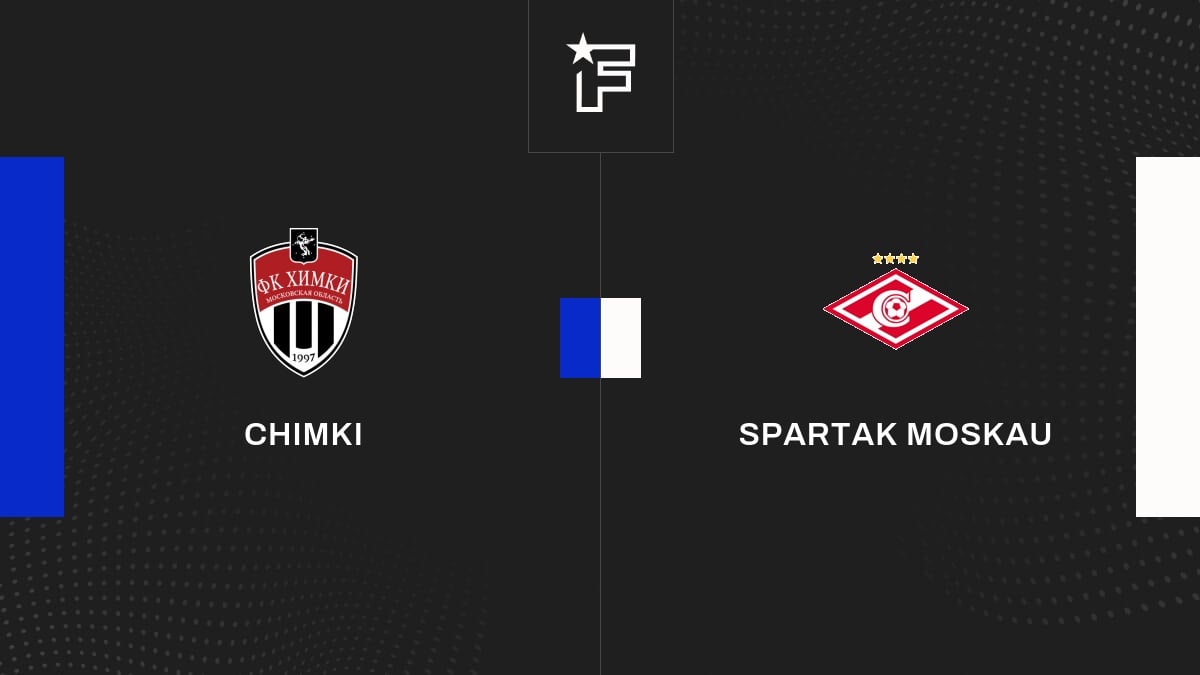 Ergebnis Chimki - Spartak Moskau (1-3) 2. Spieltag Premier League 2024/ ...