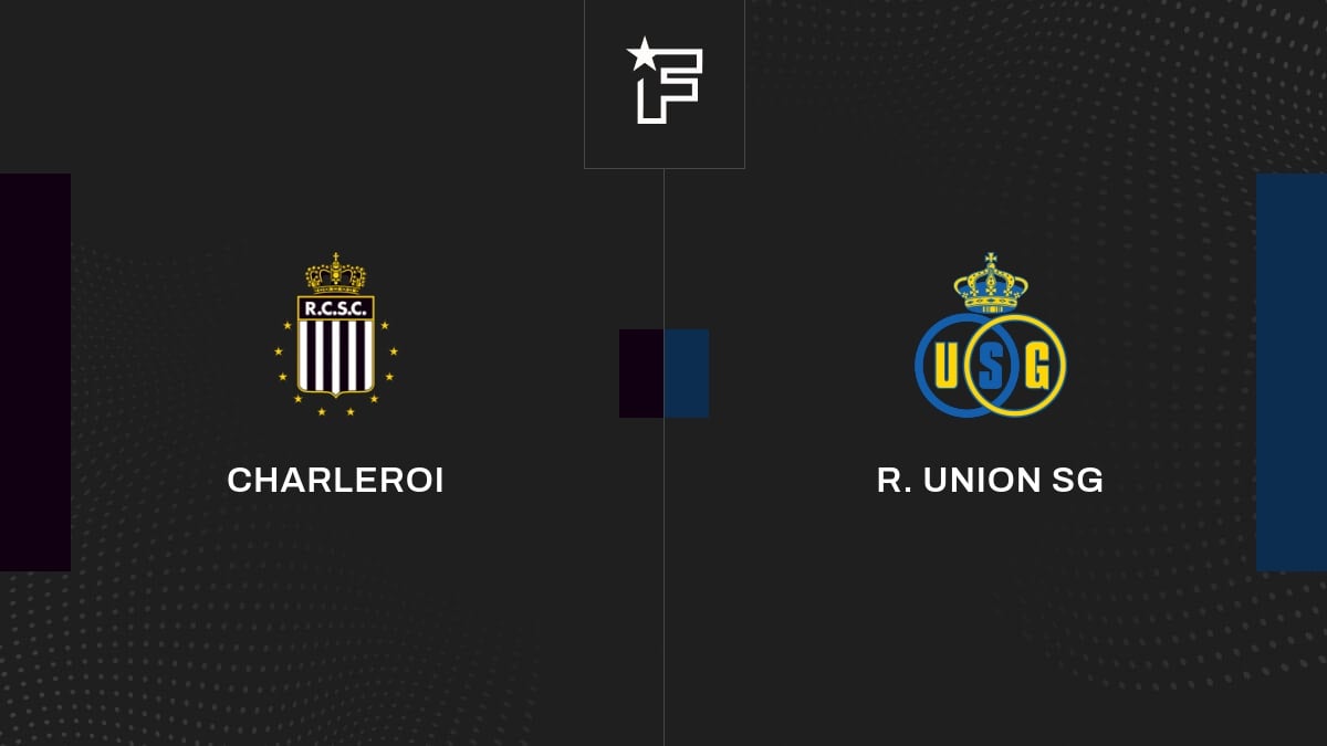 Charleroi vs R. Union SG 5. Spieltag Jupiler Pro League 2026/2027 05/09 ...
